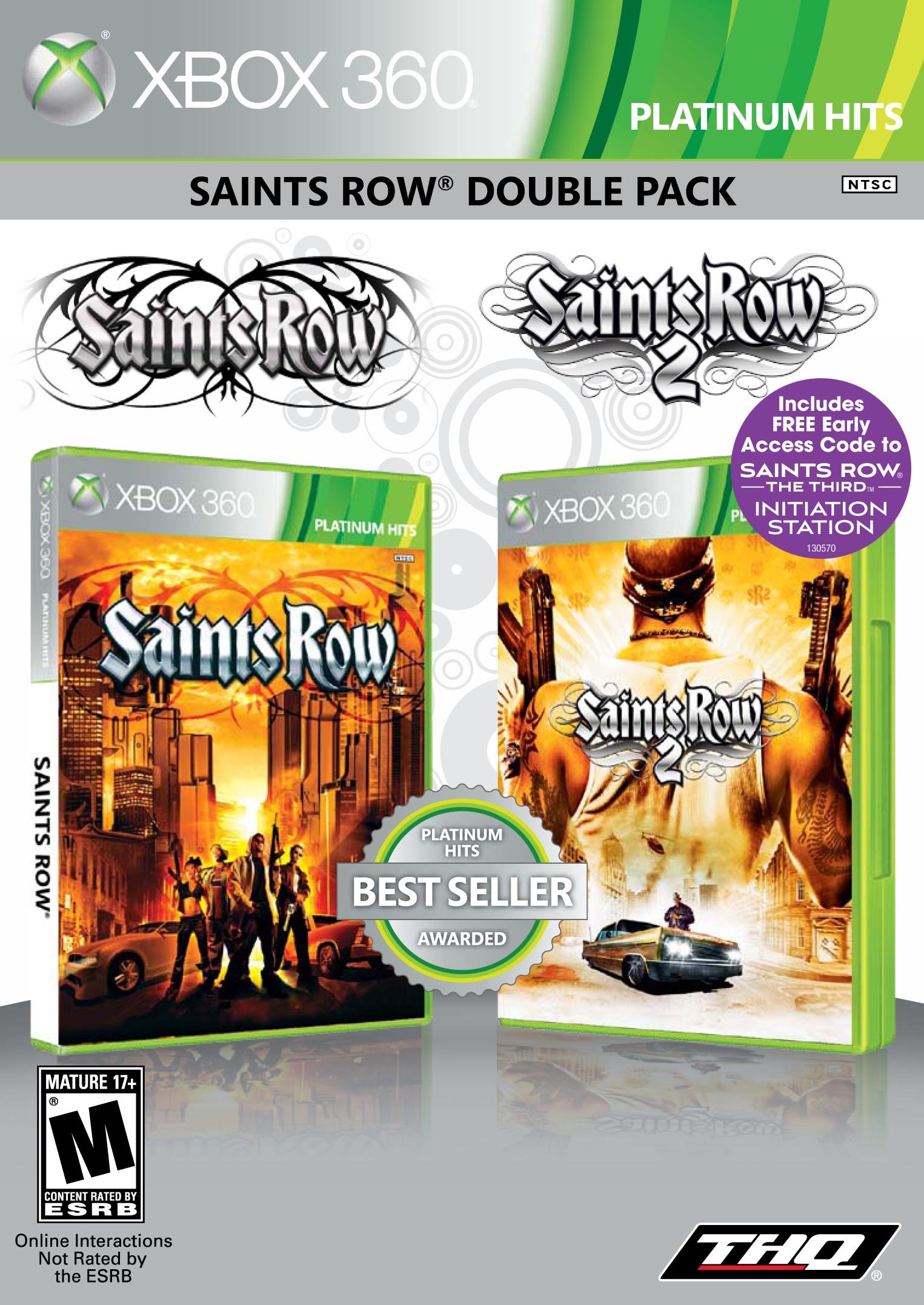 Saint's Row Double Pack Limited Edition -Xbox 360