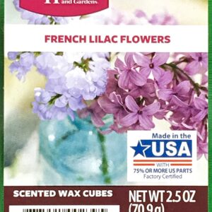 Better Homes and Gardens French Lilac Flowers Scented Wax Cubes