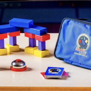 Blocks Rock! A STEM Toy and Educational Game for Competitive Structured Block Play, Ages 4+