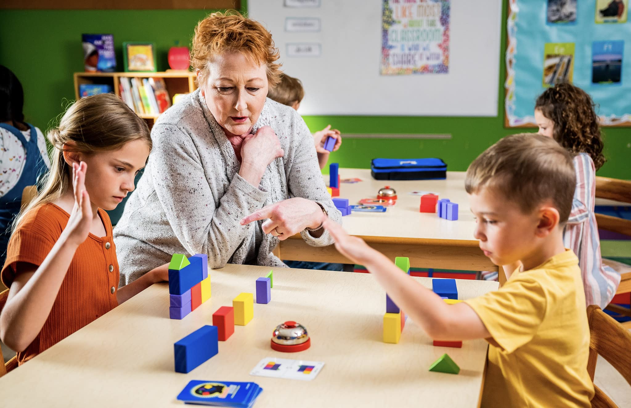 Blocks Rock! A STEM Toy and Educational Game for Competitive Structured Block Play, Ages 4+