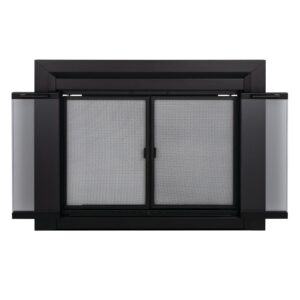 Pleasant Hearth Clairmont Fireplace Glass Door, Large (CM-3012)