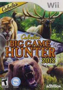 cabela's big game hunter 2012 sas - nintendo wii