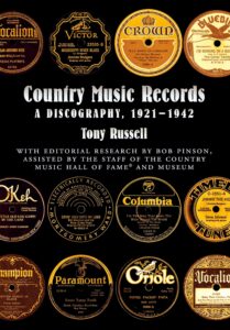 country music records: a discography, 1921-1942