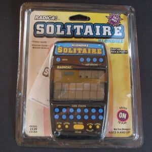 2-in1 Klondike Solitaire Handheld Game (Radica #2320)