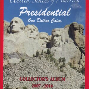 U.S. Presidential Coin Album Folder 2007-2016 (No Coins)