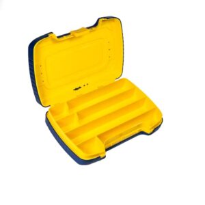 MegaPro Plastic Tool Case for MegaPro Screwdrivers, Tips & Extensions, 7" L x 5" W x 3" H (6KITCASE)