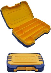 megapro plastic tool case for megapro screwdrivers, tips & extensions, 7" l x 5" w x 3" h (6kitcase)