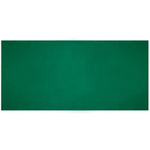 Brybelly Plain Green Pool Table Felt - Rectangle Poker Mat Cloth Cover for Blackjack, Craps, Roulette, & Card Games - Casino Equipment. Accessories, & Replacement