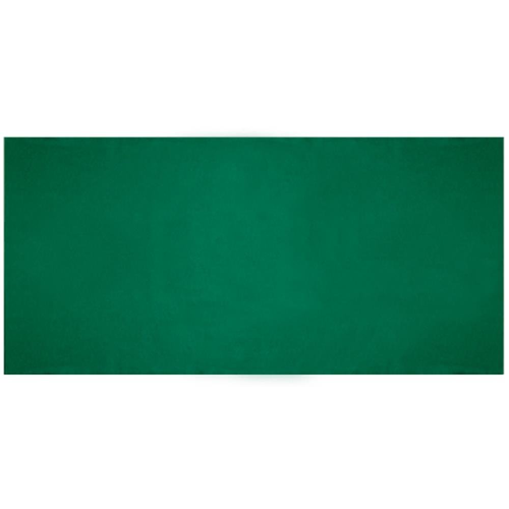 Brybelly Plain Green Pool Table Felt - Rectangle Poker Mat Cloth Cover for Blackjack, Craps, Roulette, & Card Games - Casino Equipment. Accessories, & Replacement