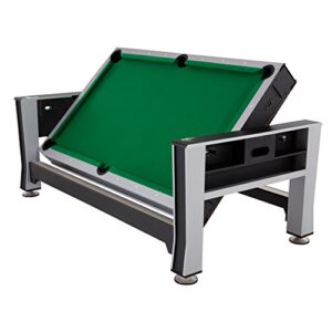 Triumph 3-in-1 7' Rotating Swivel Multigame Table - Air Hockey, Billiards/Pool, and Table Tennis - All Accessories Included