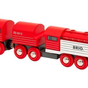 BRIO World 33557 - Streamline Train Set | 3-Piece Wooden Toy Set | Designed for Speed | Fine Craftsmanship | Great for Kids Ages 3 and Up