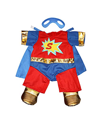 SuperBear Outfit Fits Most 14" - 18" Build-a-Bear and Make Your Own Stuffed Animals