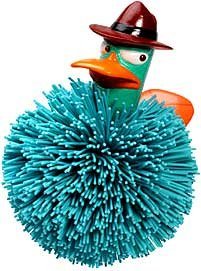 phineas ferb koosh ball agent p [toy]