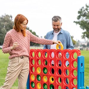 ECR4Kids Jumbo 4-To-Score, Giant Game, Assorted