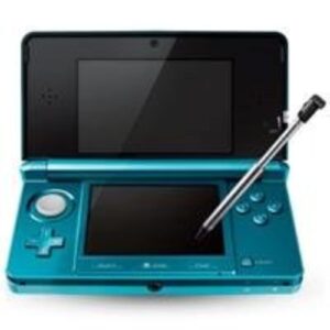 nintendo, nintendo 3ds aqua blue (catalog category: videogame hardware / ds/dsi/dsi xl)