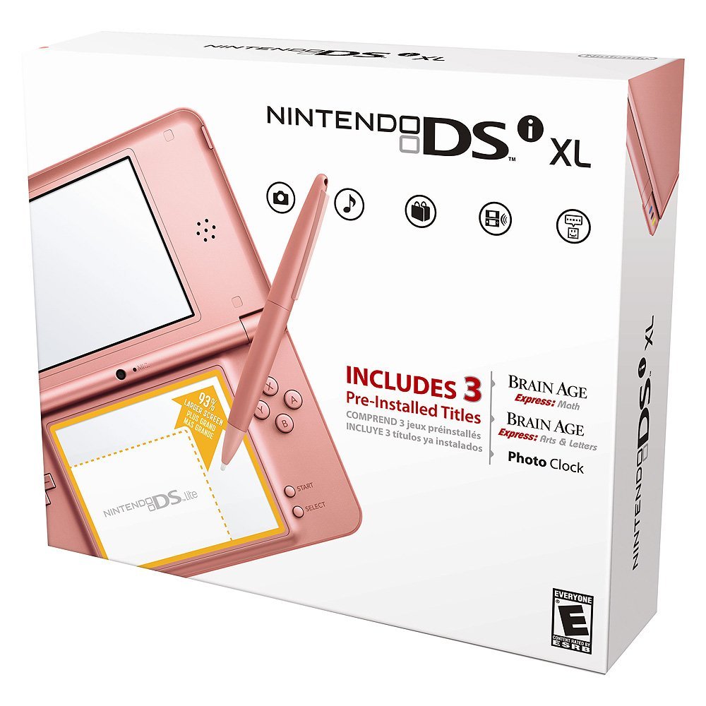 Nintendo DSi XL - Metallic Rose