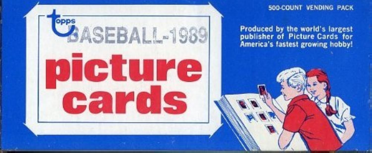 1989 Topps Baseball Cards Unopened Vending Box of 500 Cards! Look for Rookies including Craig Biggio and Gary Sheffield and Hall of Famers and Superstars including Cal Ripken, Nolan Ryan, Mark