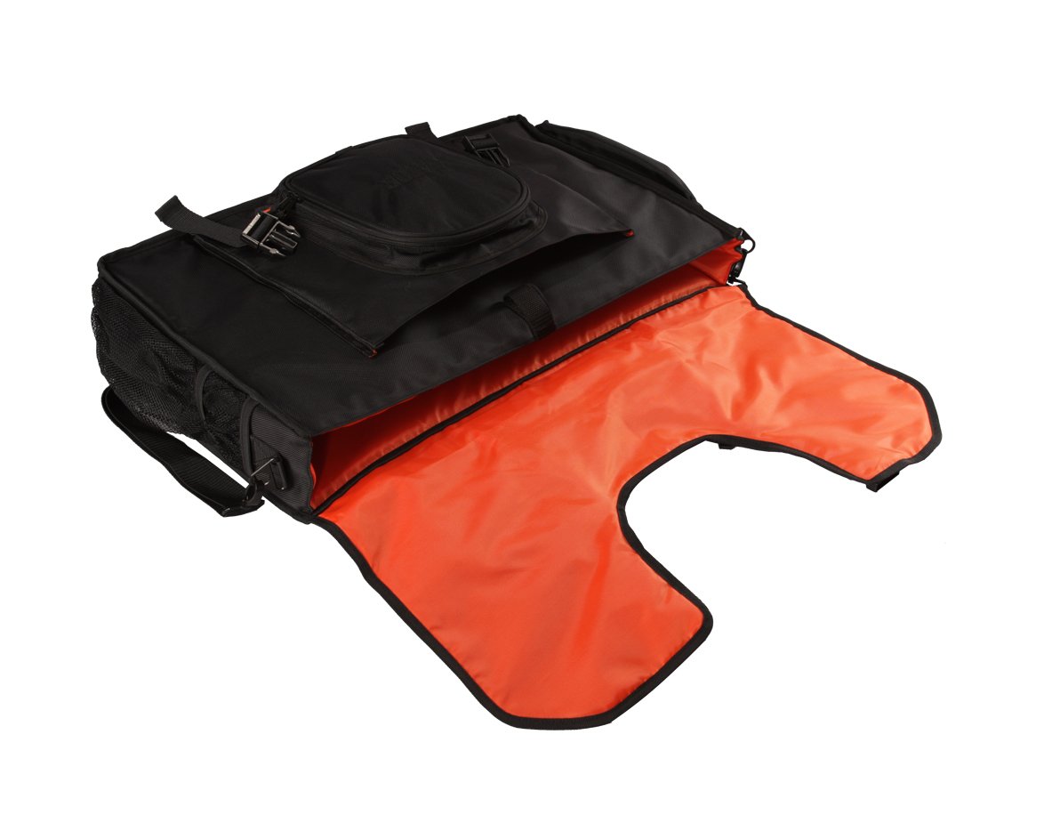 Gator Cases Club Series DJ Controller Messenger Bag with Bright Orange Interior; Fits Large Controllers - 25" (G-CLUB CONTROL 25)