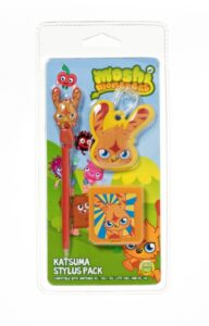 moshi monsters stylus pack katsuma for nintendo ds lite/dsi/3ds/new 3ds xl