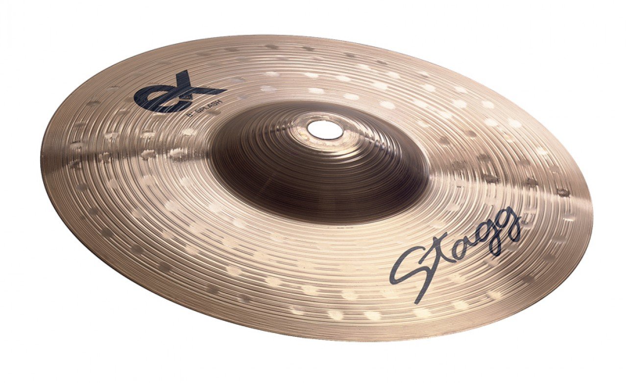 Stagg EX-SM6B 6-Inch EX Medium Splash Cymbal,Bronze,Black