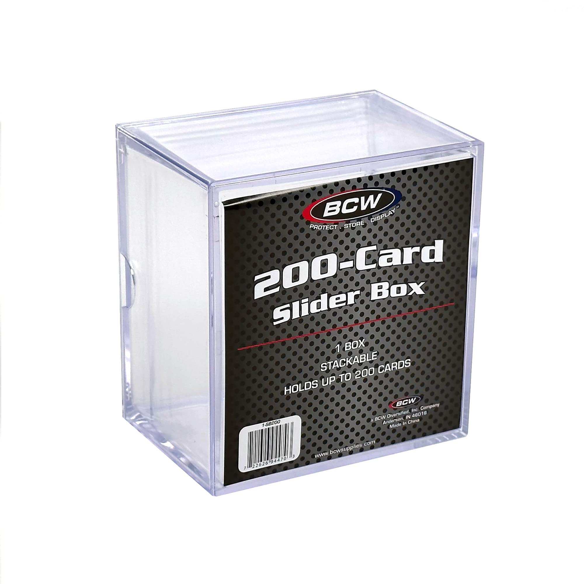 BCW 1-SB200 2 Piece Slider Box - 200 Count