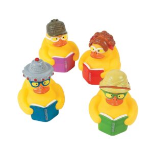 fun express 12 reading rubber ducks