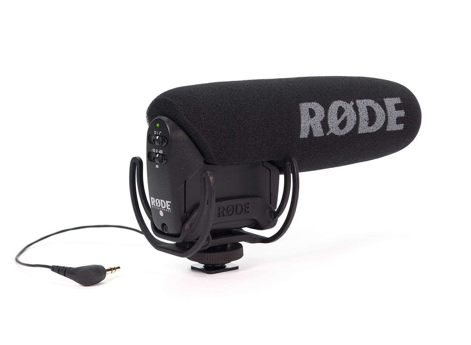 Rode Microphones VideoMic Pro Compact Shotgun Microphone, 200 Ohms - Bundle - with Deadcat VMP Furry Wind Cover for VideoMicPro