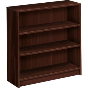 hon 1870 bookcase, 36.1" x 36" x 11.5", mahogany