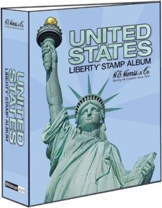 harris usa liberty stamp album with pictures/illustrations (binder only)