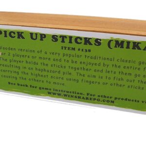 Pick Up Sticks Wooden Classic Game