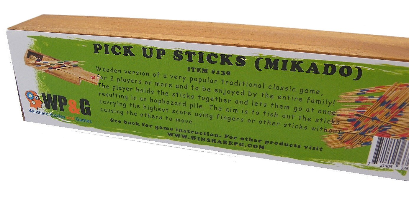 Pick Up Sticks Wooden Classic Game