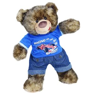 Cool Racecar Outfit Outfit Fits Most 14" - 18" Build-a-Bear and Make Your Own Stuffed Animals