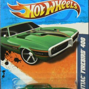 Hot Wheels 2011 Street Beasts '67 Pontiac Firebird 400 86/244, Green