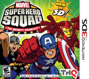 marvel super hero squad the infinity of the gauntlet 3d - nintendo 3ds