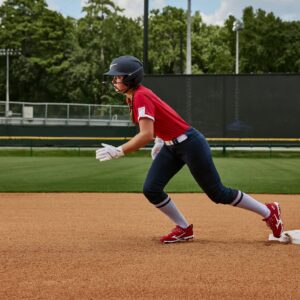 Mizuno Adult Women's Belted Low Rise Fastpitch Softball Pant, Navy, Medium