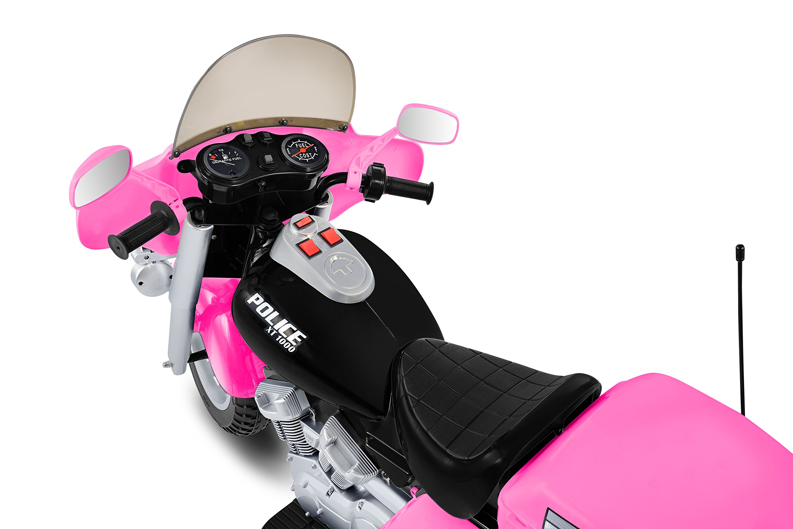 Kid Motorz 12V Patrol H. Police Ride On, Pink