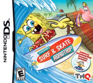 spongebob surf & skate roadtrip - nintendo ds