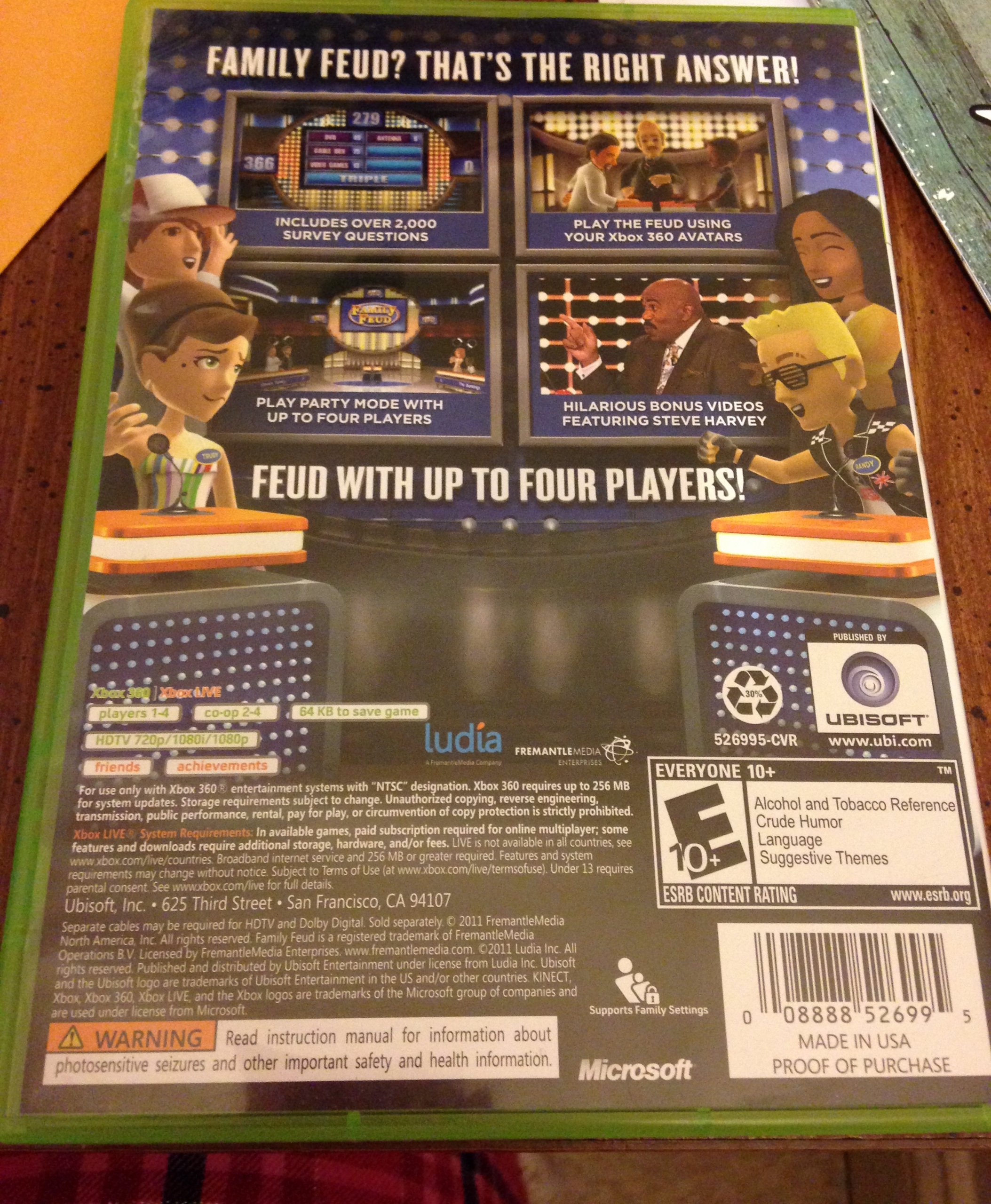 Family Feud 2012 - Xbox 360