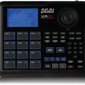 Akai Professional XR20 | Beat Production Station Drum Machine with 12 Trigger Pads, Note Repeat, and 700 Sounds