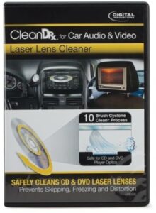 digital innovations cleandr for car audio & video laser lens cleaner 4190500