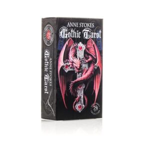 heraclio fournier anne stokes gothic tarot, black