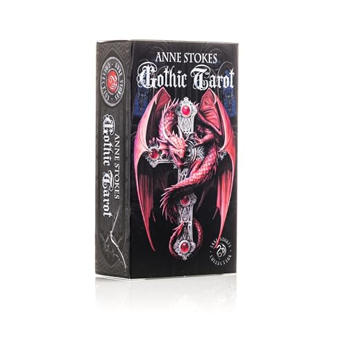 Heraclio Fournier Anne Stokes Gothic Tarot, Black