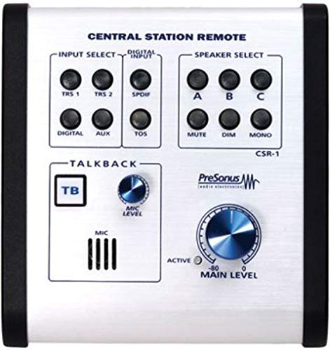 PreSonus Central Station Plus: Studio Control Center with Remote Control