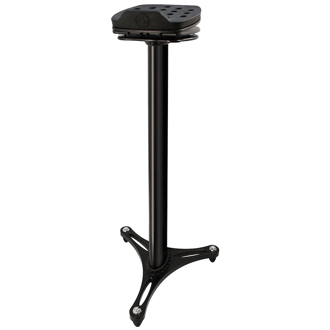 Ultimate Support MS-100B Adjustable Studio Monitor Stands - Black