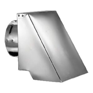 m&g duravent 4pvp-hsc 4 pelletvent pro square horizontal termination cap, galvanized, 4" (pack of 1)