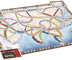 Ticket to Ride Asia Board Game EXPANSION - Expand Your Railway Adventures! Fun Family Game for Kids & Adults, Ages 8+, 2-6 Players, 30-60 Minute Playtime, Made by Days of Wonder