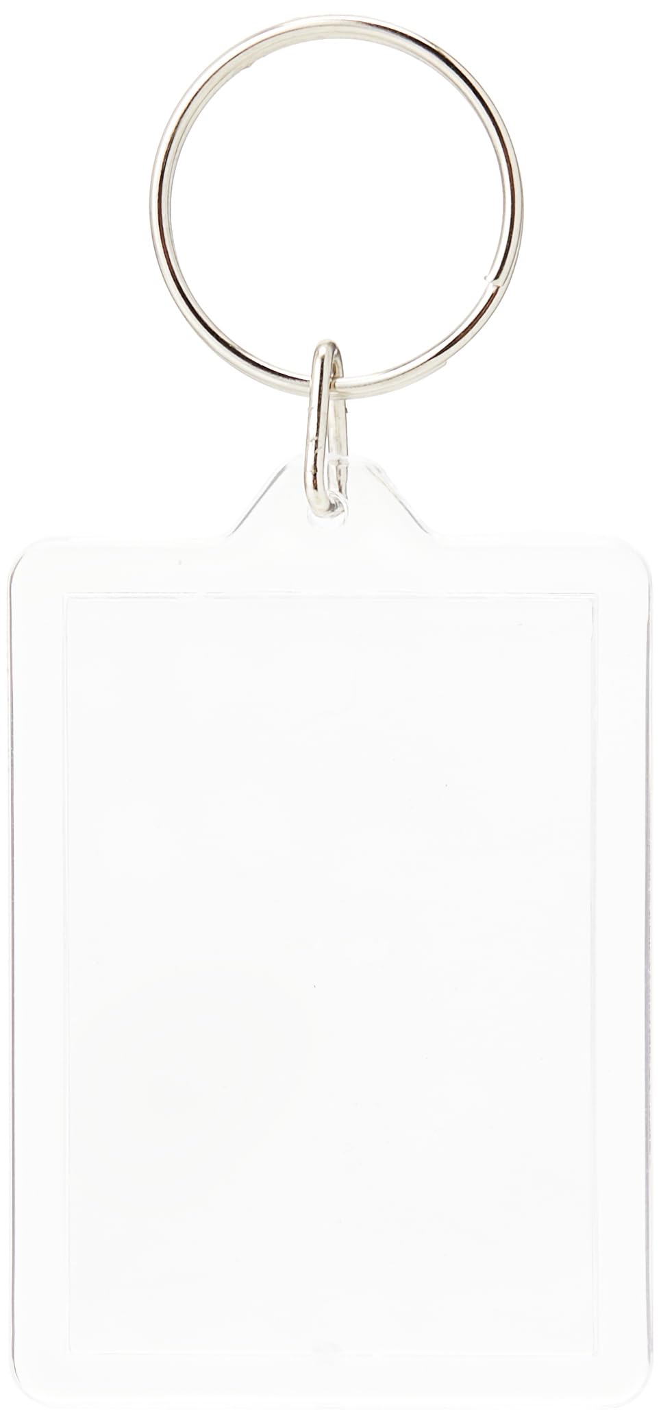 Baker Ross-E4572 Make Your Own Keyring Kit (Pack of 8), For Kids To Assemble And Attach To Key Rings And Bags, 8-pk, White