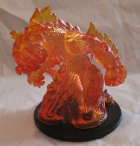 d & d minis: huge fire elemental # 20 - war of the dragon queen