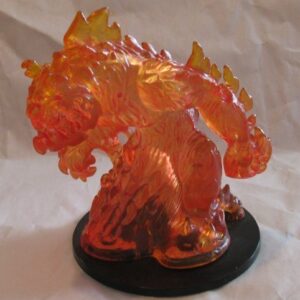 D & D Minis: Huge Fire Elemental # 20 - War of the Dragon Queen