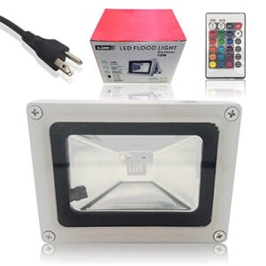 KLAREN 16 Color Tones RGB LED Flood Light for Illumination and Beautification of Home Hotel Garden Landscape